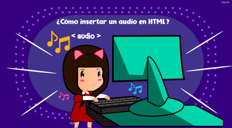 Audio HTML - ¿Cómo insertar un audio en HTML? | Ney