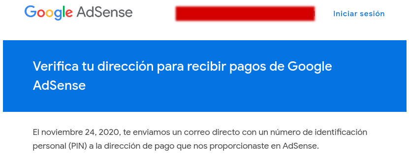 Mi Experiencia Con El Pin De Google Adsense 2021 Ney