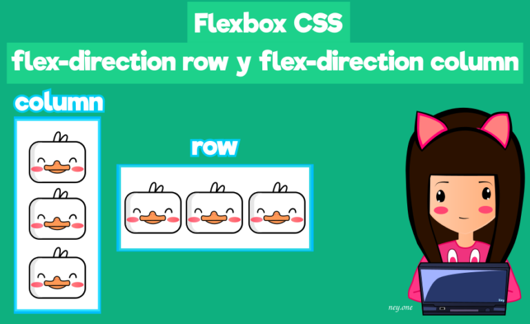flex-direction row y flex-direction column - Flexbox CSS | Ney flex-direction row y flex-direction column - Flexbox CSS | Ney